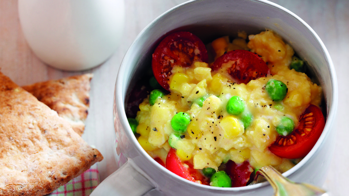 how to cook an egg in a mug