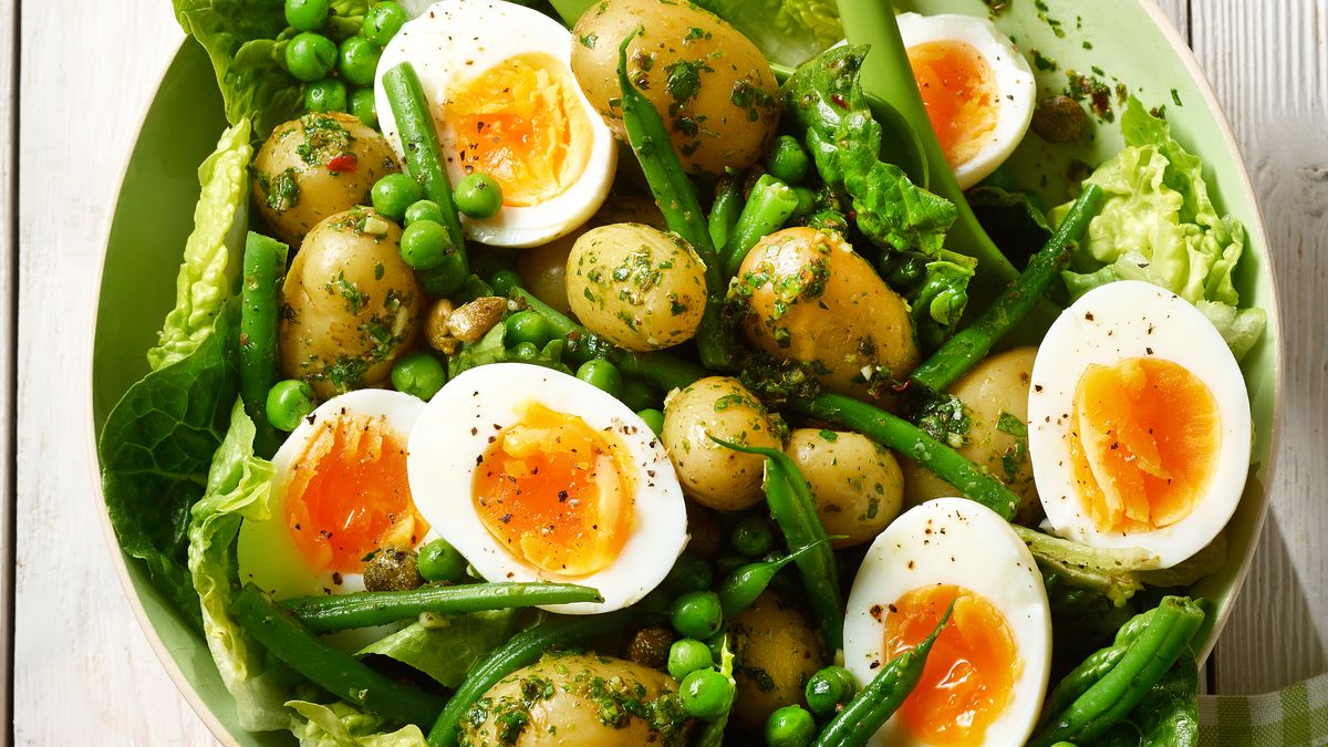 how to cook potato egg salad