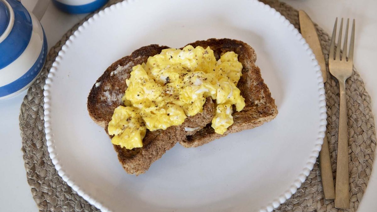 scrambled eggs