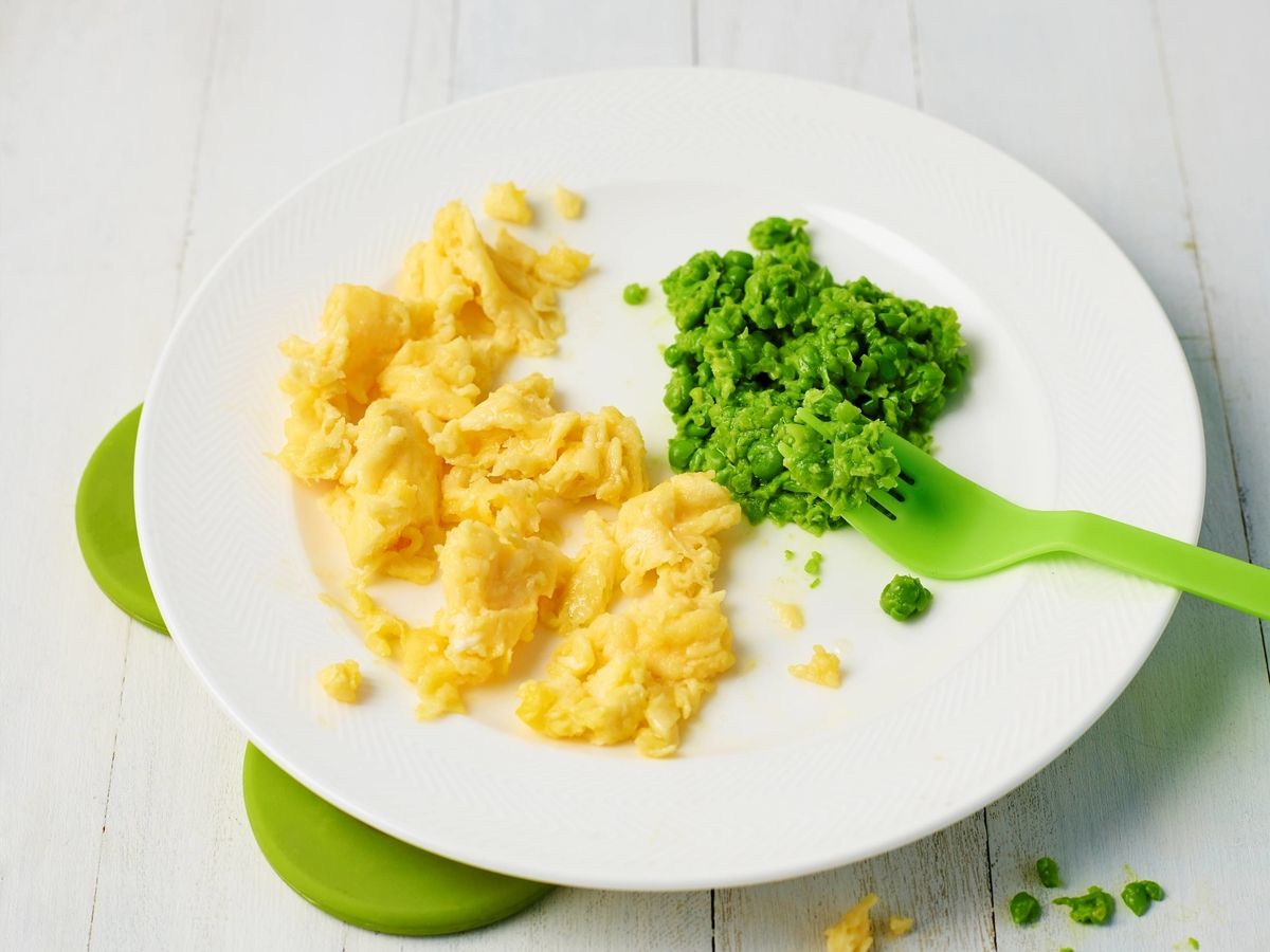 how to cook scrambled eggs for baby