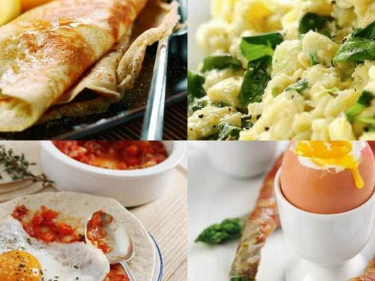 types eggs breakfast