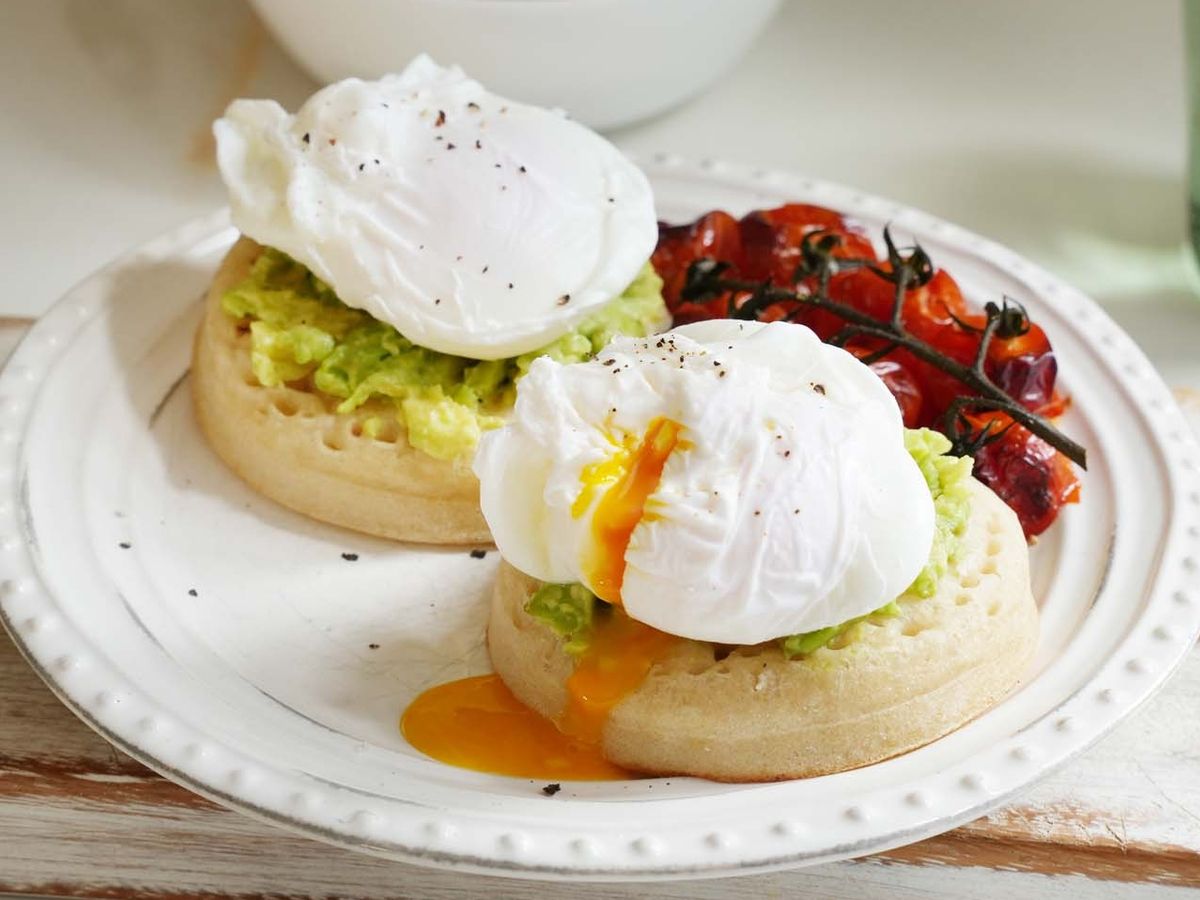 poached eggs