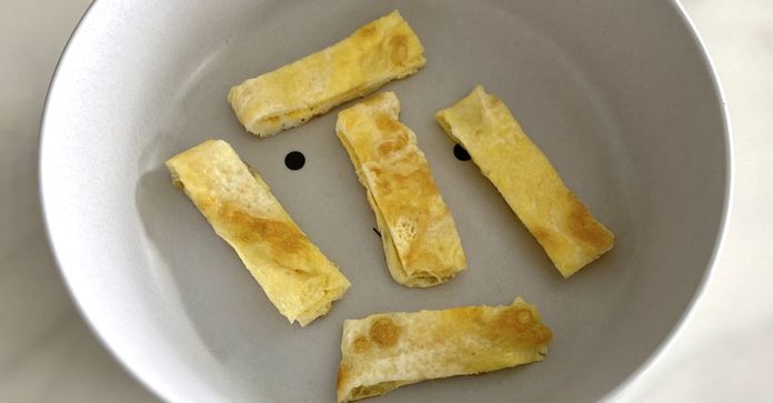 how to cook omelette for baby